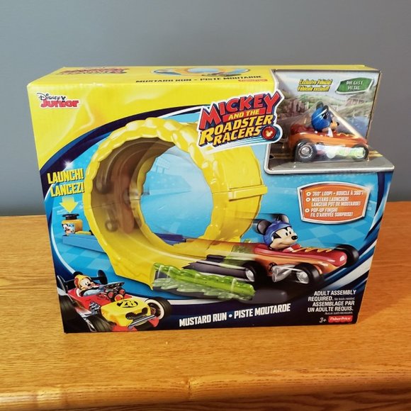 Disney | Toys | Disney Mickey The Roadster Racers Mustard Run | Poshmark